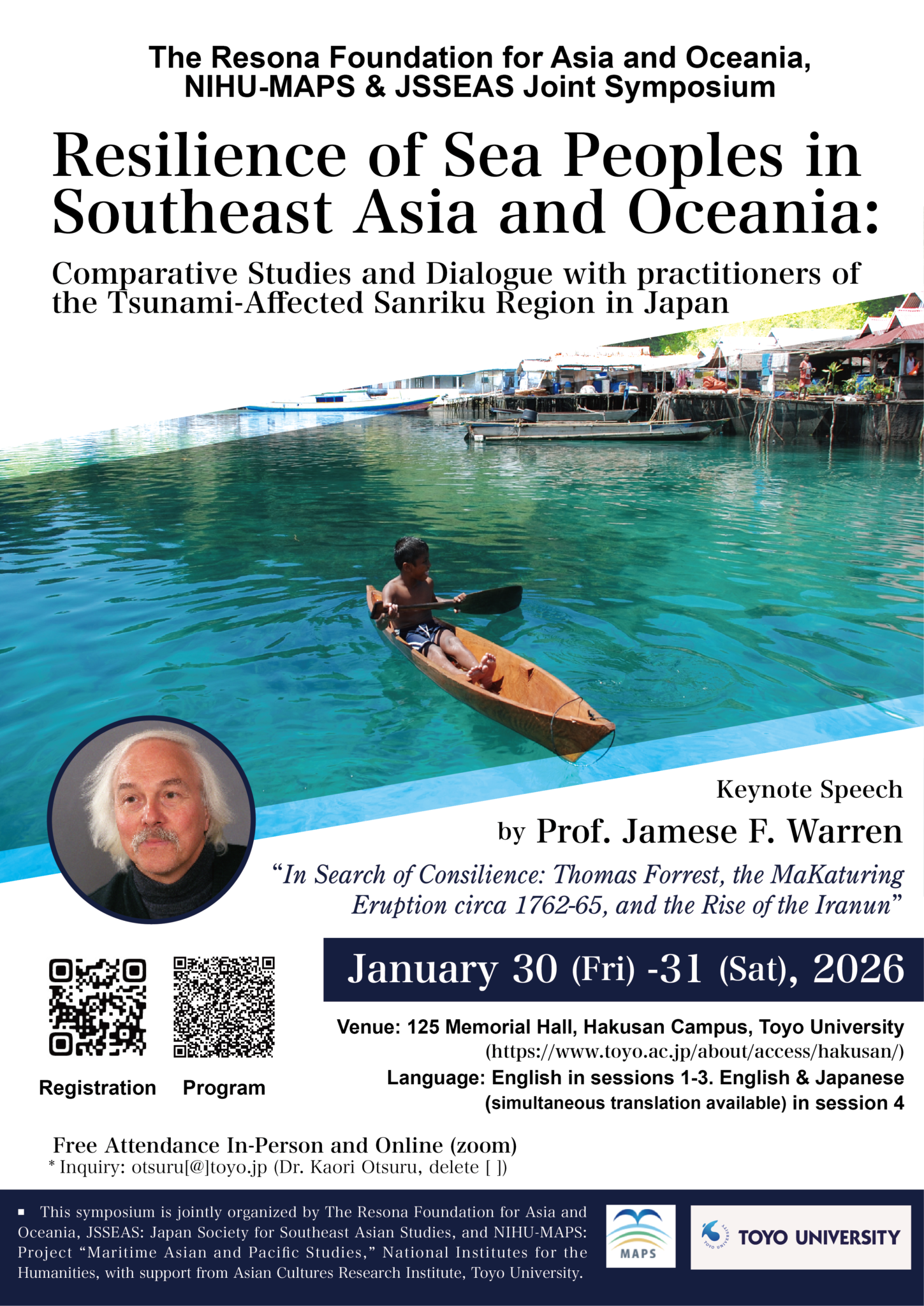 International Symposium Resilience of Sea Peoples in Southeast Asia and ...