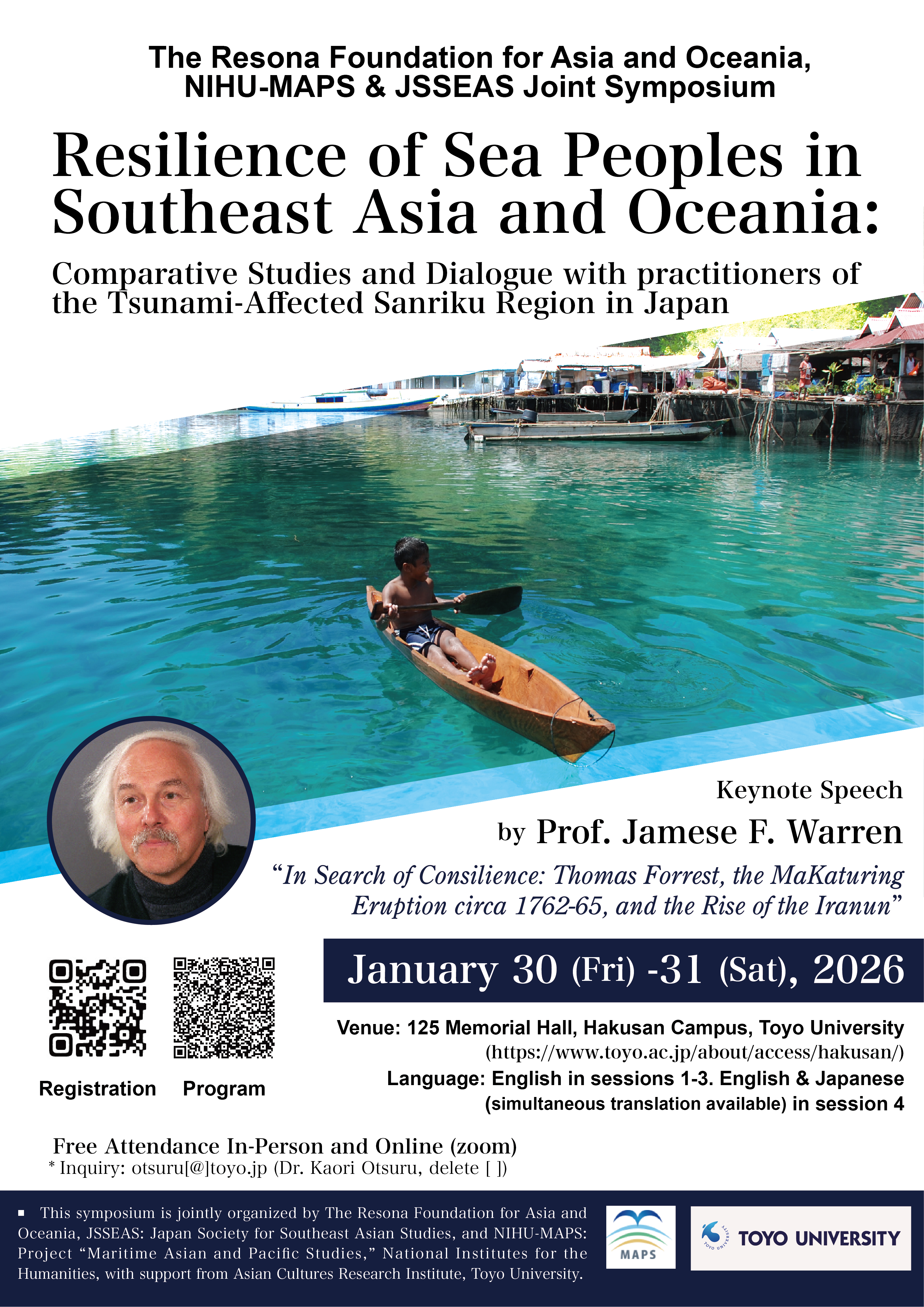 International Symposium Resilience of Sea Peoples in Southeast Asia and ...